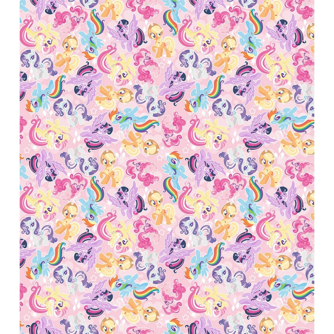 My Little Pony Character Fat Quarters Cotton - Etsy