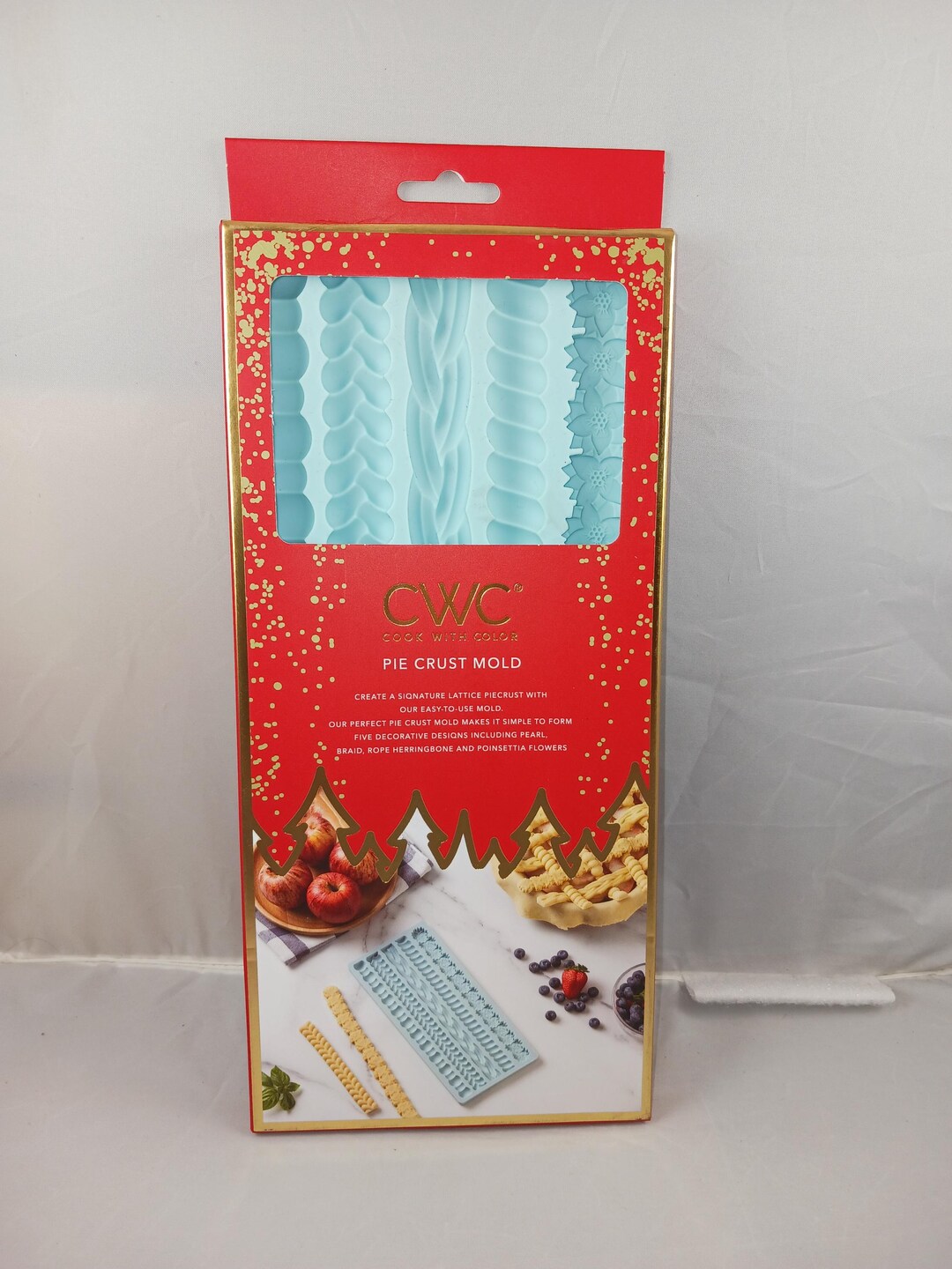 Decorative Pie Crust Mold - Etsy