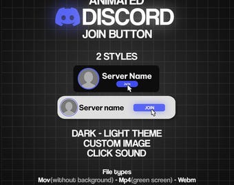 Custom Animated Twitch Follow Button, 2 Styles, Black and White Theme ...