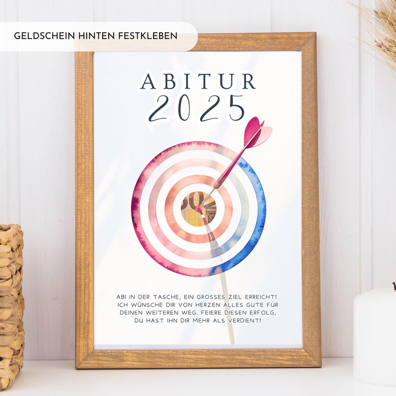 High School Diploma Money Gift | German Text (PDF Download) - Etsy