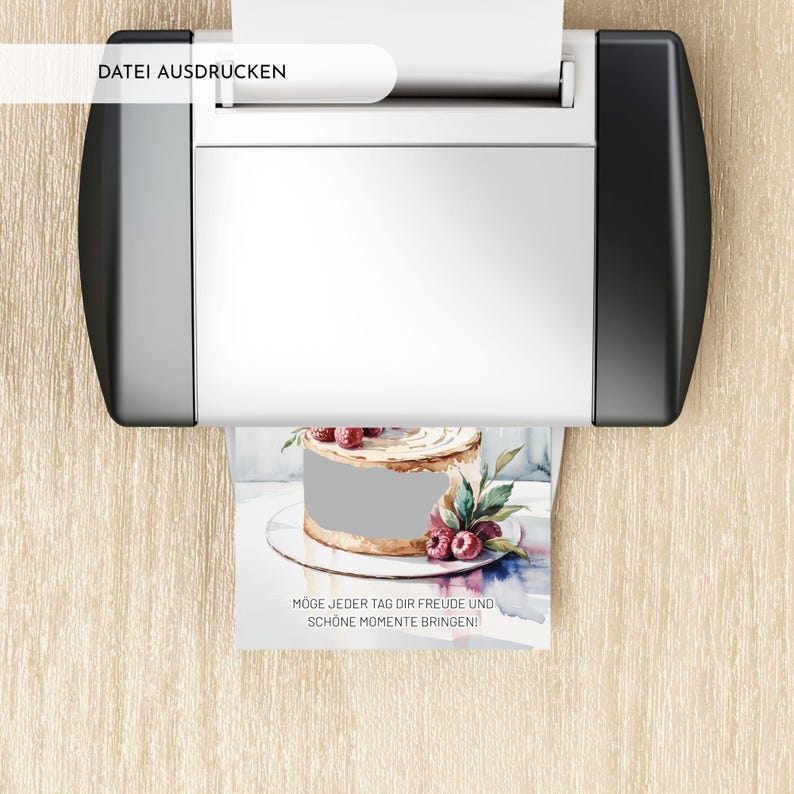 70th Birthday Money Gift | German Text, Printable Download (PDF) - Etsy