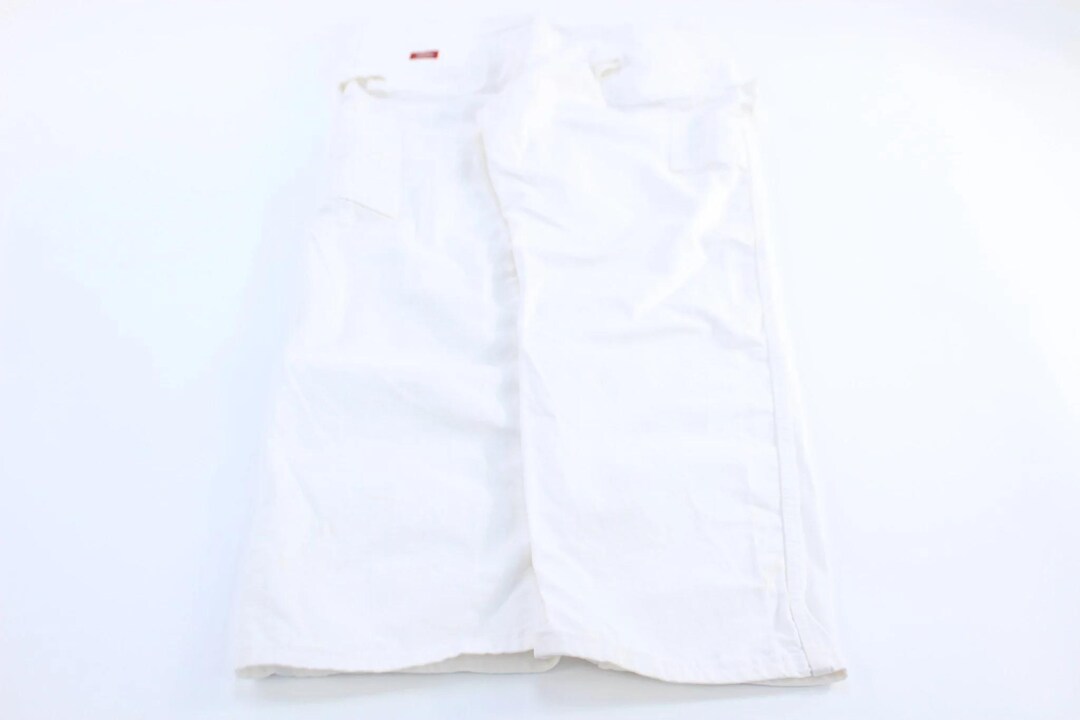 Dickie's Logo Patch White Carpenter Pants - Etsy