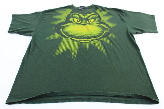 2001 Dr. Seuss The Grinch Graphic T-Shirt - Gem