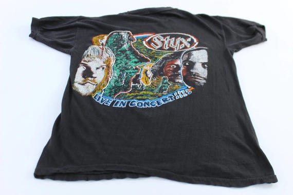 1979 Styx Live In Concert Tour T-Shirt - Gem