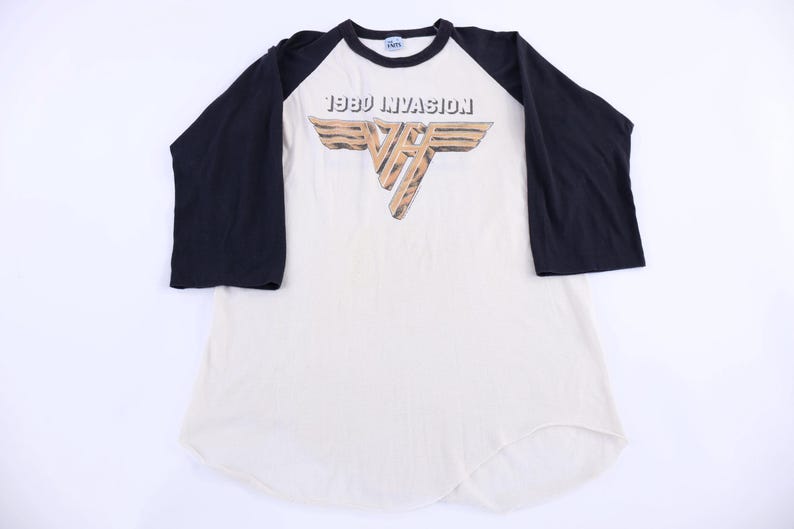 1980 Van Halen Invasion Tour T-shirt - Etsy