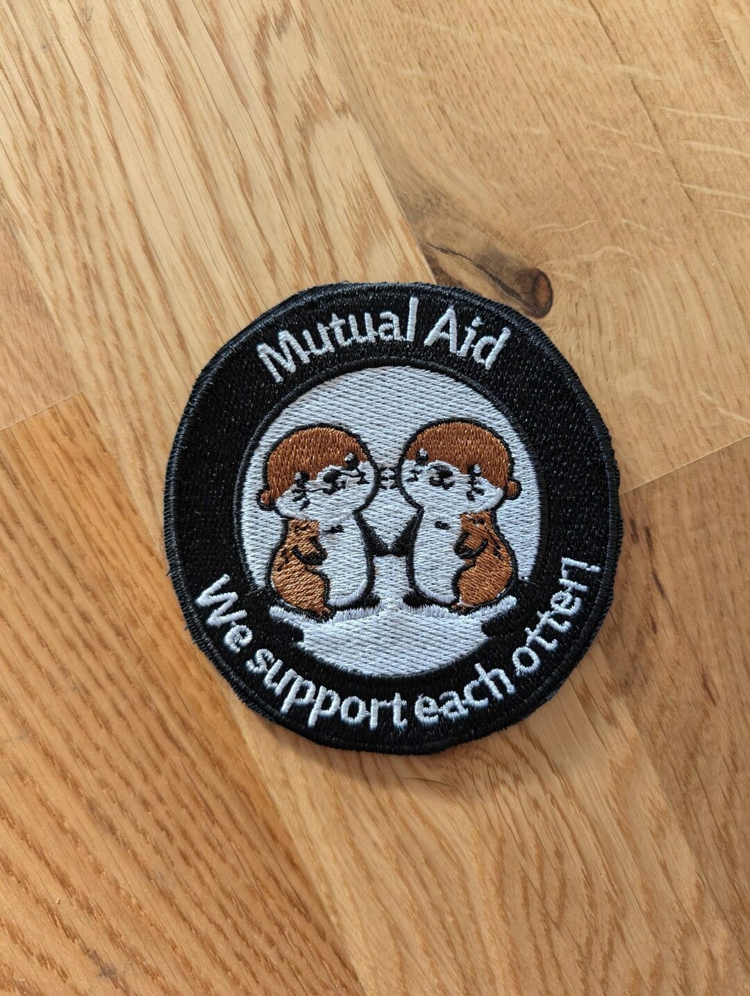 Patch: Mutual Aid - We Support Each Otter! - Etsy
