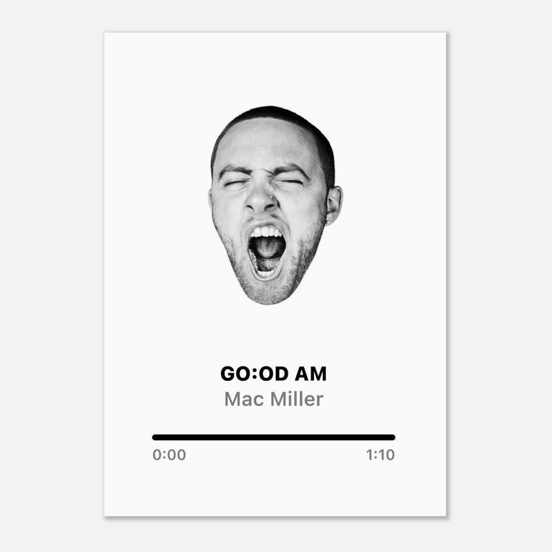 Mac Miller Poster - Etsy