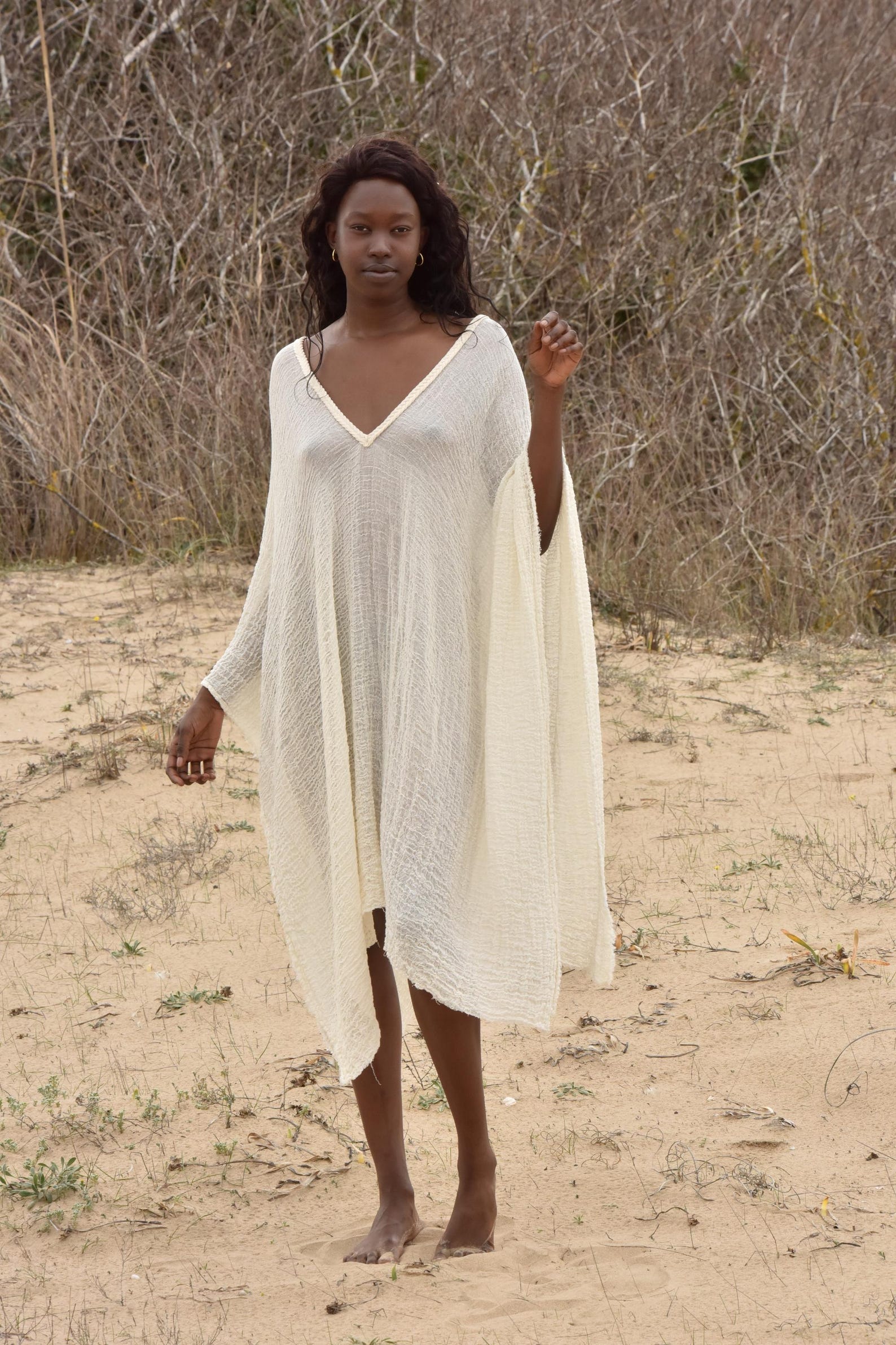 Boho Poncho, Beach Cover Up, Sheer Poncho, Breathable Poncho, Summer ...