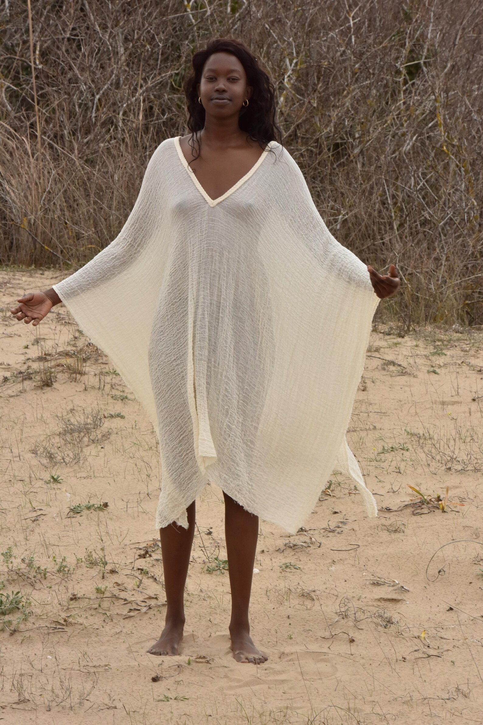 Boho Poncho, Beach Cover Up, Sheer Poncho, Breathable Poncho, Summer ...