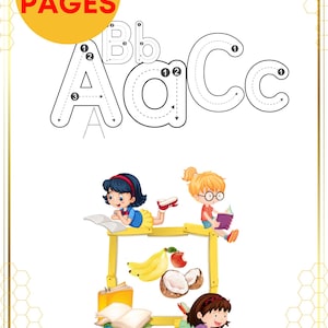 Alphabet Tracing Book for Kids | Fun & Educational Handwriting Practice ...