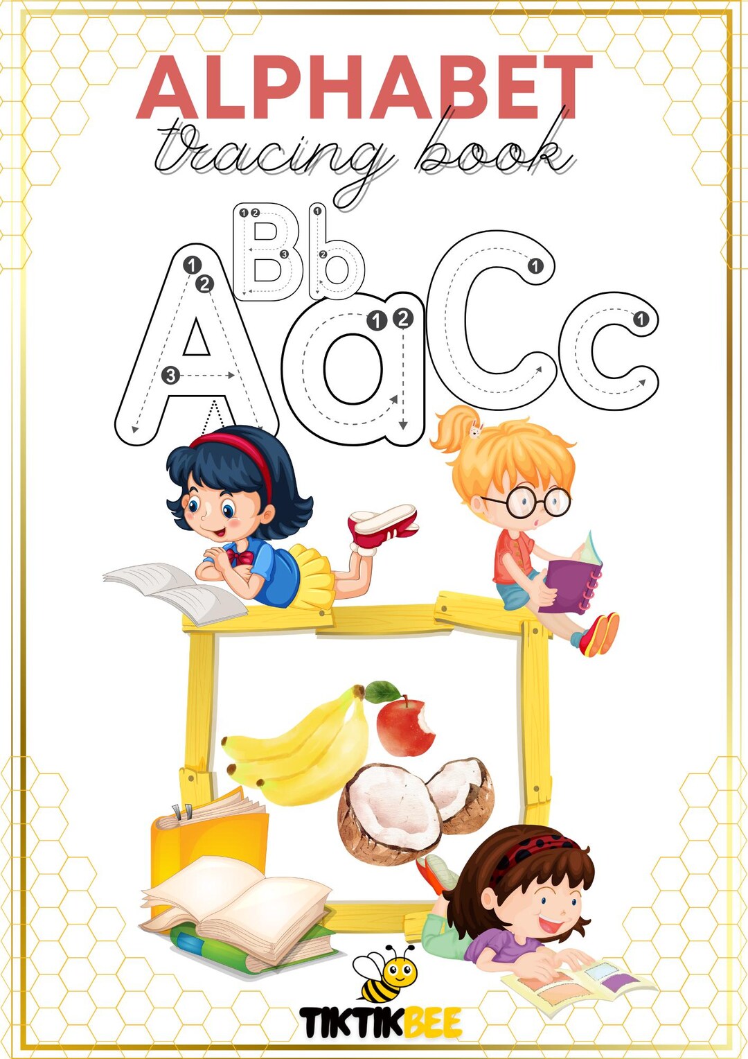 Alphabet Tracing Book for Kids | Fun & Educational Handwriting Practice ...