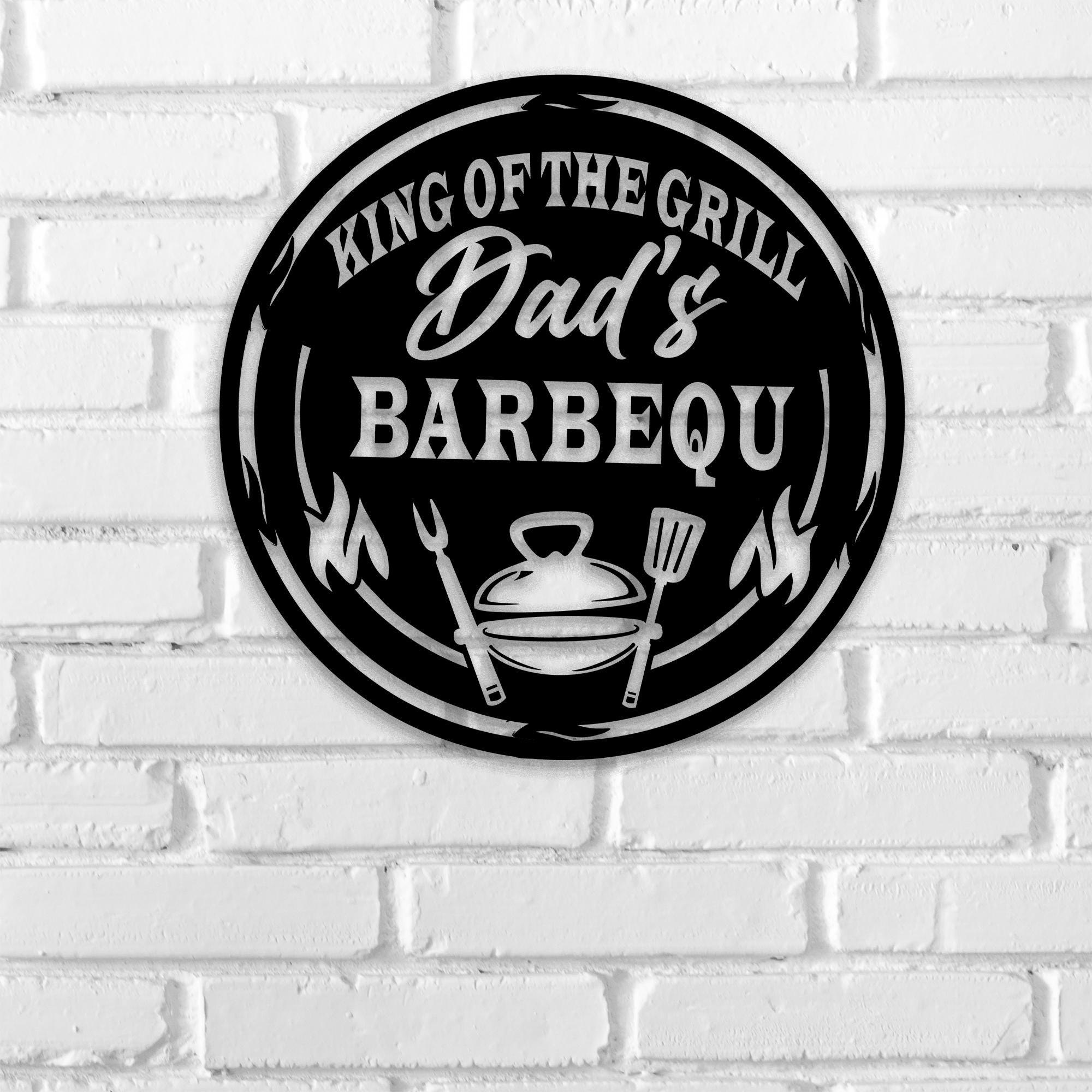 Custom Grill Sign,personalized Metal Barbecue Wall Sign,barbecue Sign ...