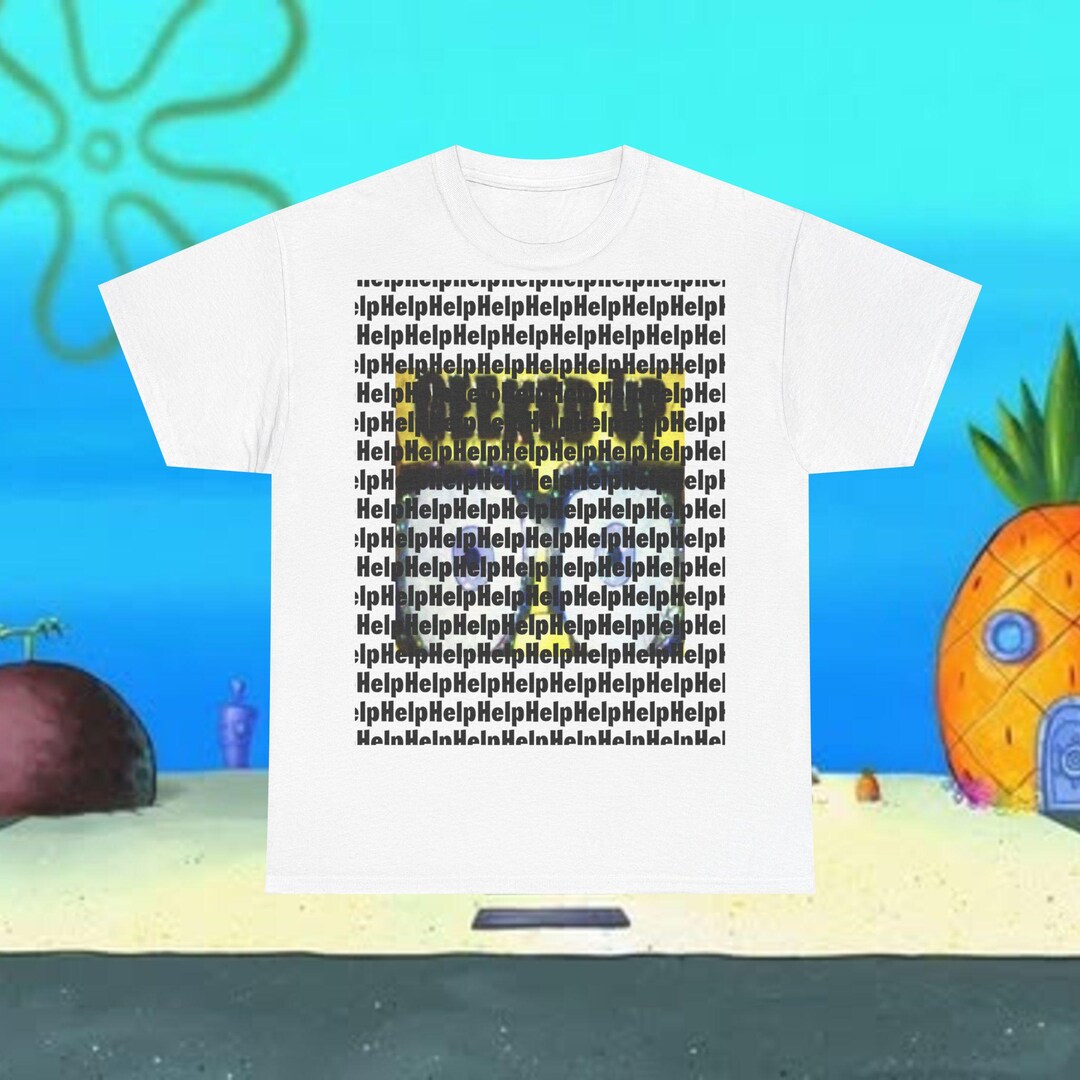 Spongebob Geeked up Meme Funny Unisex Heavy Cotton Tee - Etsy