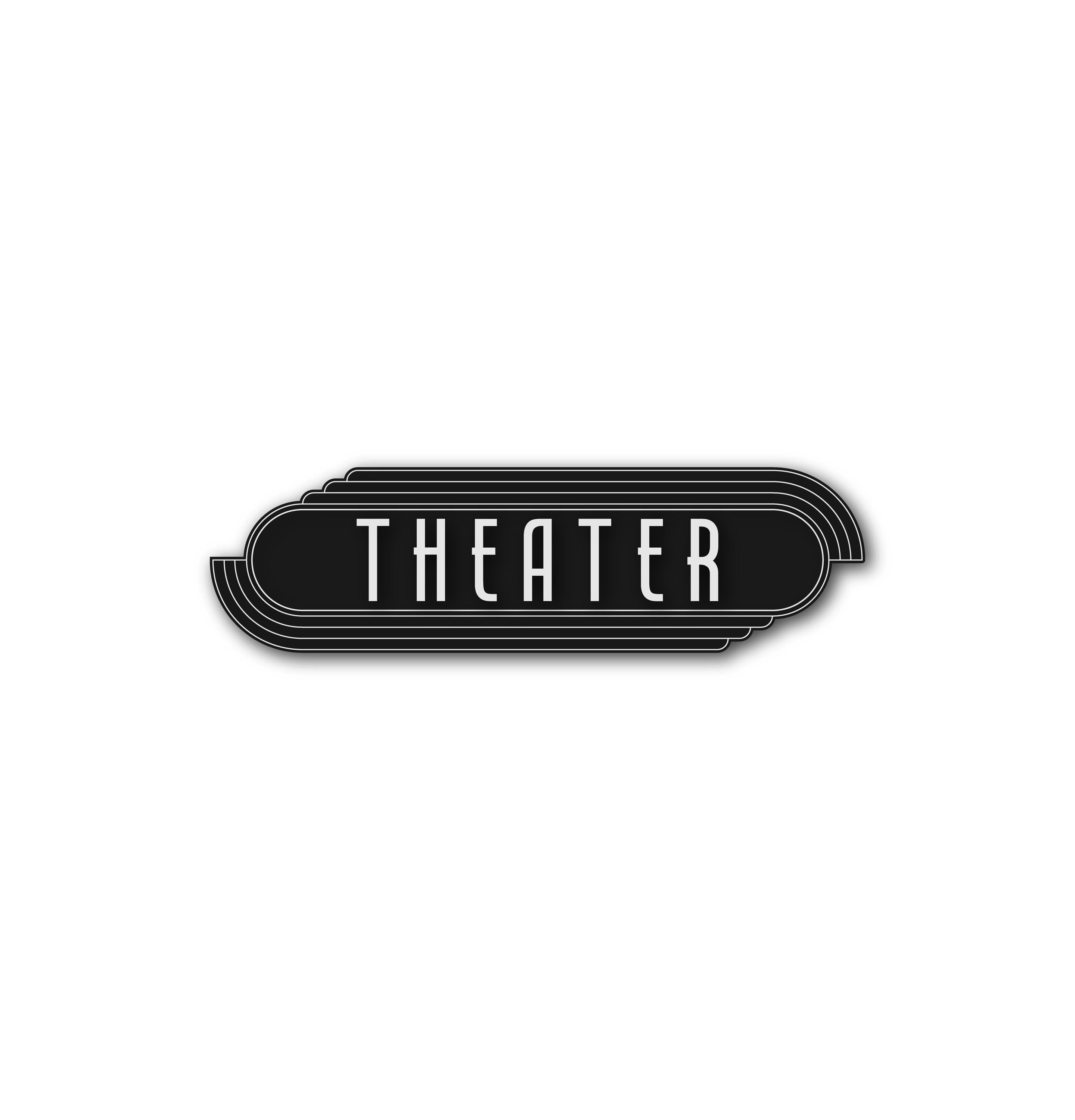 Custom Art Deco Home Theater Sign: Personalized Cinema Room Decor - Etsy