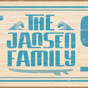 Custom Surf Shop Sign – Personalized Beach House Decor – Coastal Metal ...
