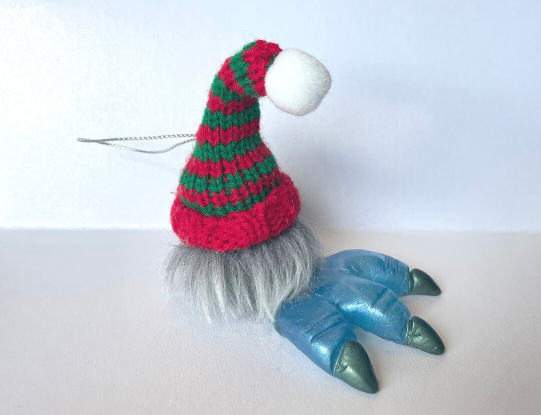 Mothman Christmas Tree Ornament Holiday Decoration Lucky Foot Fuzzy ...