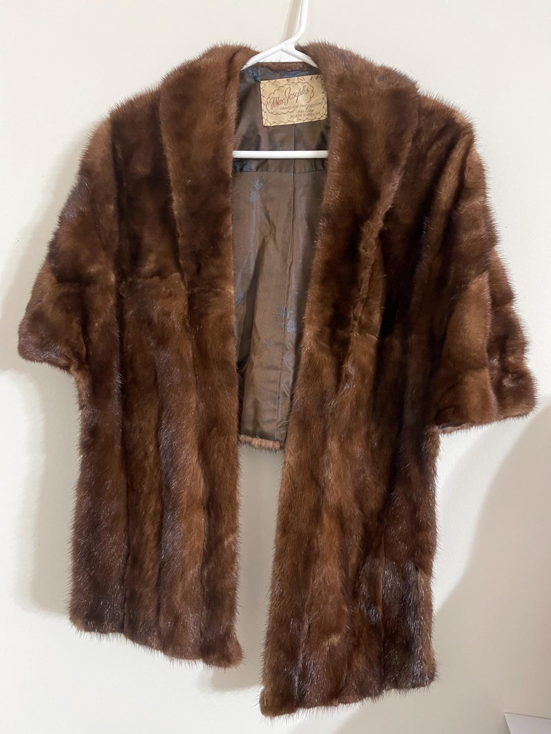 Vintage Mink Fur Belero Mink Stole Mink Shawl Very Good Condition Made ...
