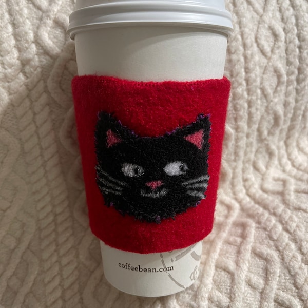 Felt Coffee Cozy - Etsy