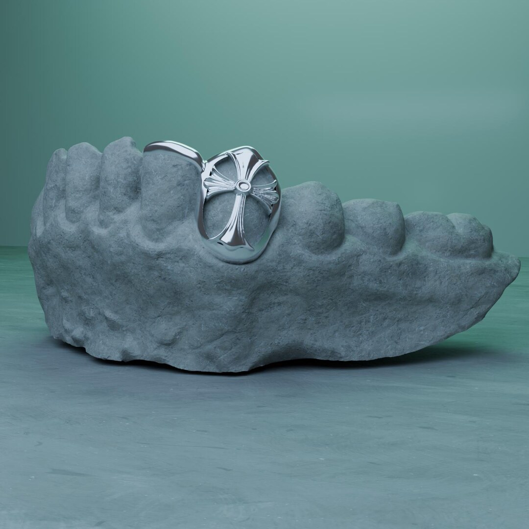 Chrome Hearts With Tip, Custom Grillz, Silver or 9ct Gold. Please ...