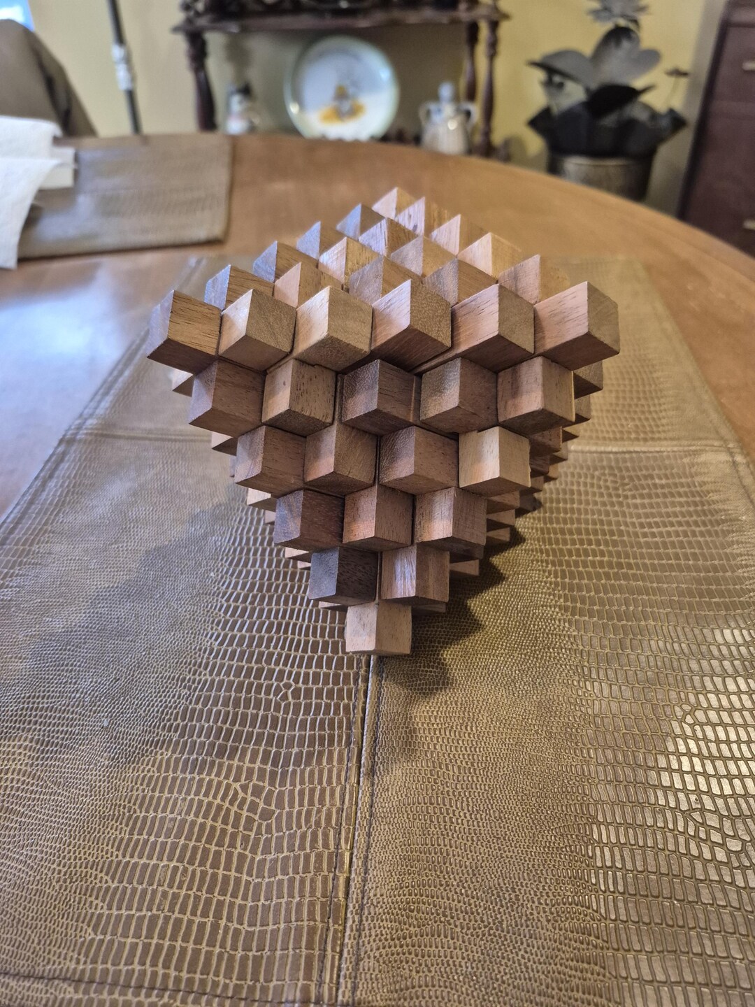 Interlocking Wooden Ladder Puzzle - Etsy