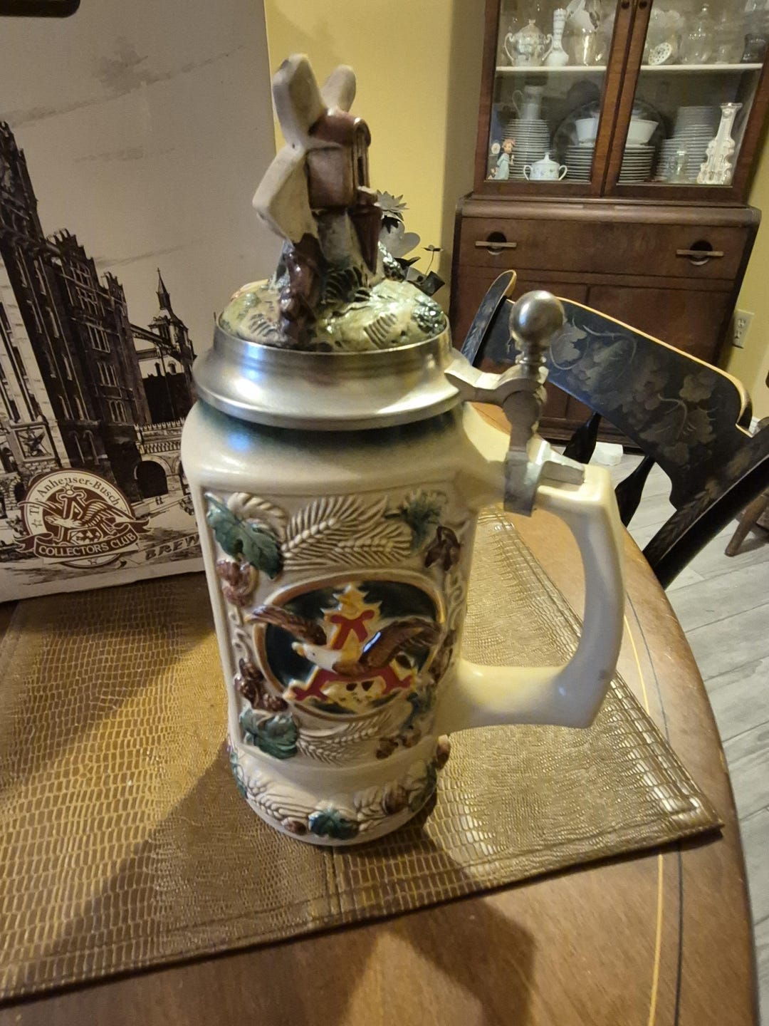 Vintage 1997 Anheuser Busch Heritage Series, Bevo Mill Stein - Etsy