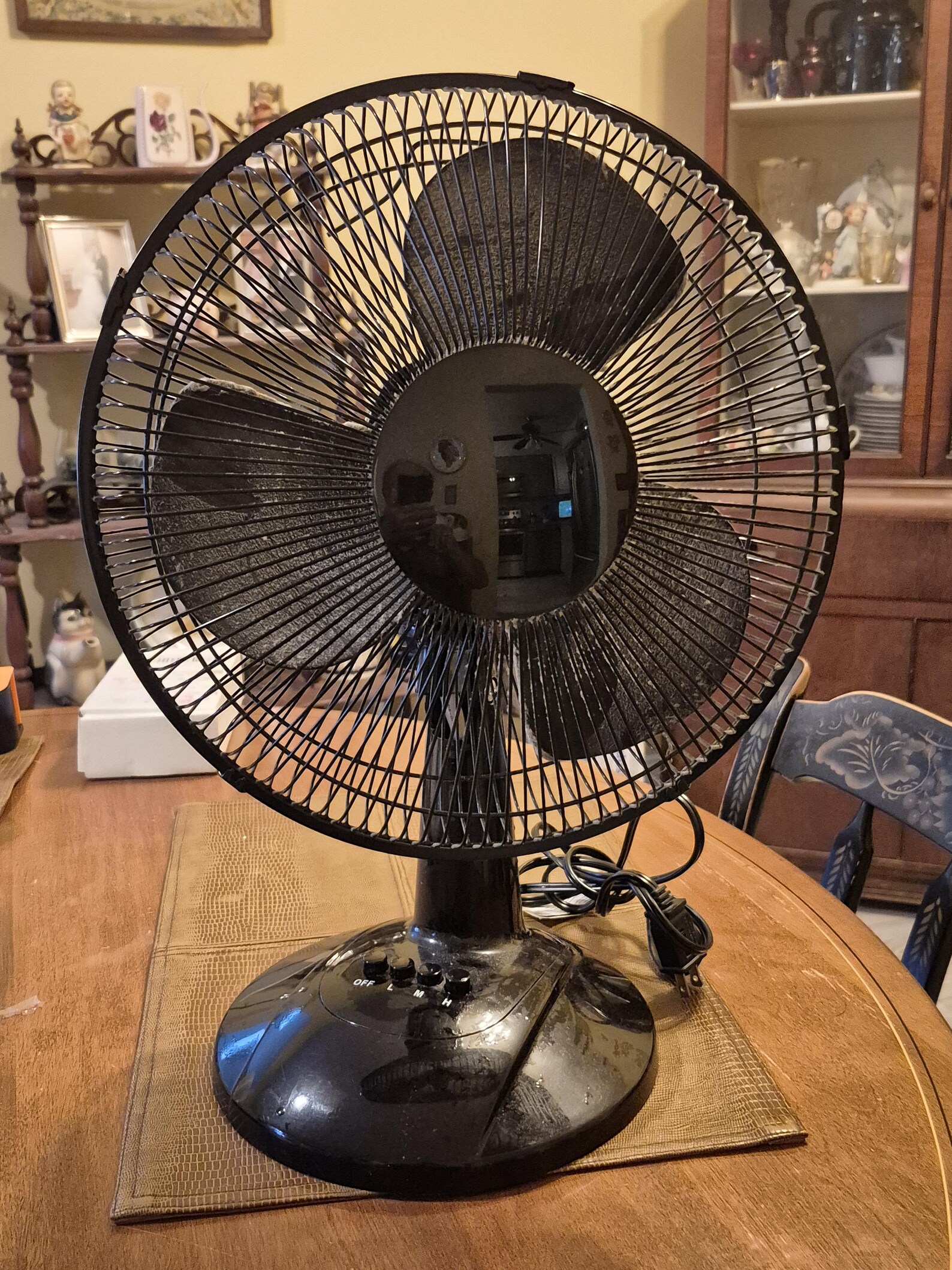 Intertek 12 Inch Three Speed Table Fan Tested Works Great Model ...