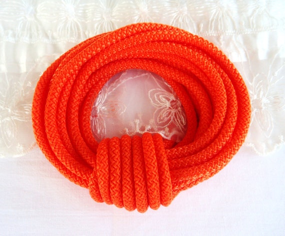 Orange Climbing Cord Semisoft Rope Cord Round Cord 5mm | Etsy