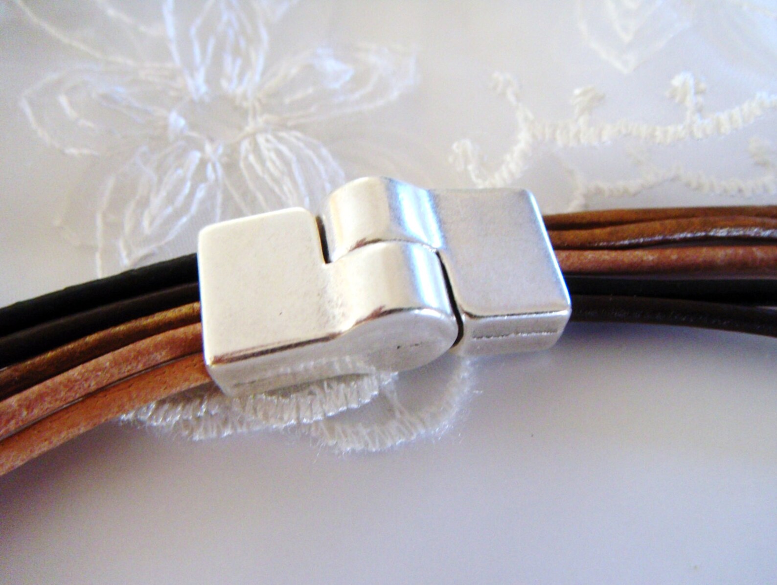 Silver Plated Magnetic Clasp Side Lock Magnetic Clasps up to - Etsy
