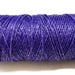Purple Metallic Waxed Cord 1mm, Macrame Waxed Cord, Cotton Cord ...