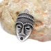 Silver African Mask Pendant, African Traditional Mask, Ethnic Pendant ...
