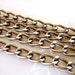 24K Gold Plated Steel Chain, Mesh Chain, Net Chain, Round Chain 3mm 7.5 ...
