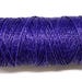 Purple Metallic Waxed Cord 1mm, Macrame Waxed Cord, Cotton Cord ...