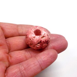 Irregular Round Ceramic Beads, Matte Ceramic Slider, Handmade Greek ...