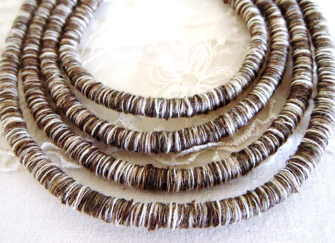 Brown Wrapped Thread Rope Cord Covered Cording Fibre Wrap | Etsy