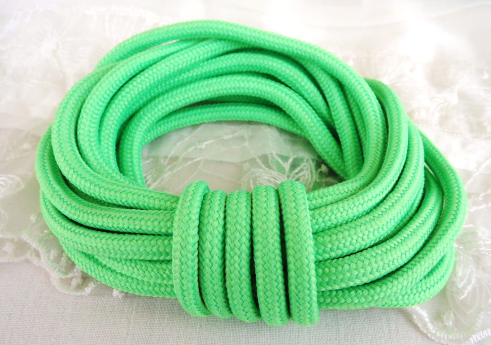 6mm Parachute Round Cord Light Green Paracord 3 Yards/ 27 | Etsy