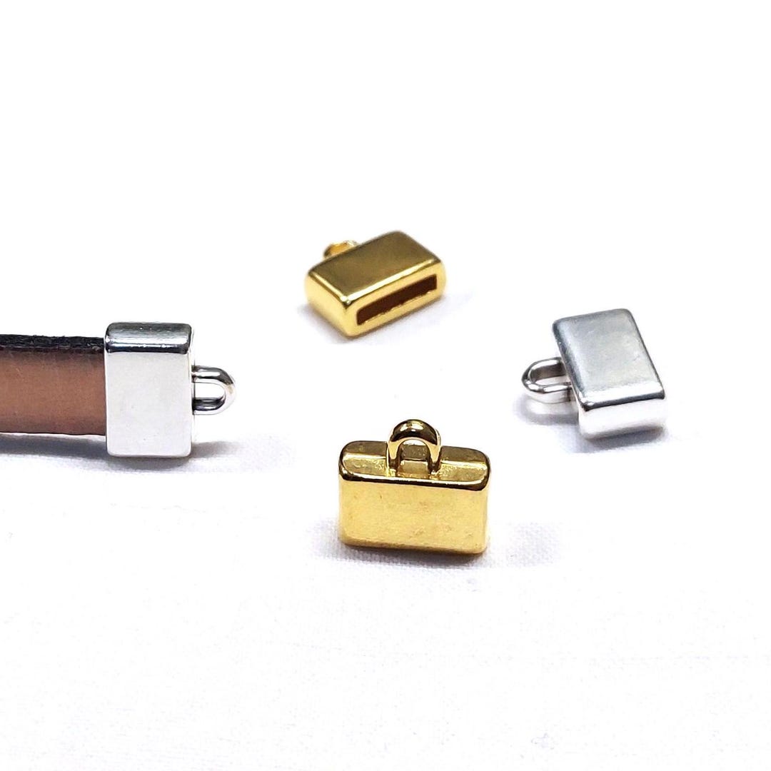 End Caps for Flat Cord, Flat Cord Terminals, Rectangle End Caps for ...