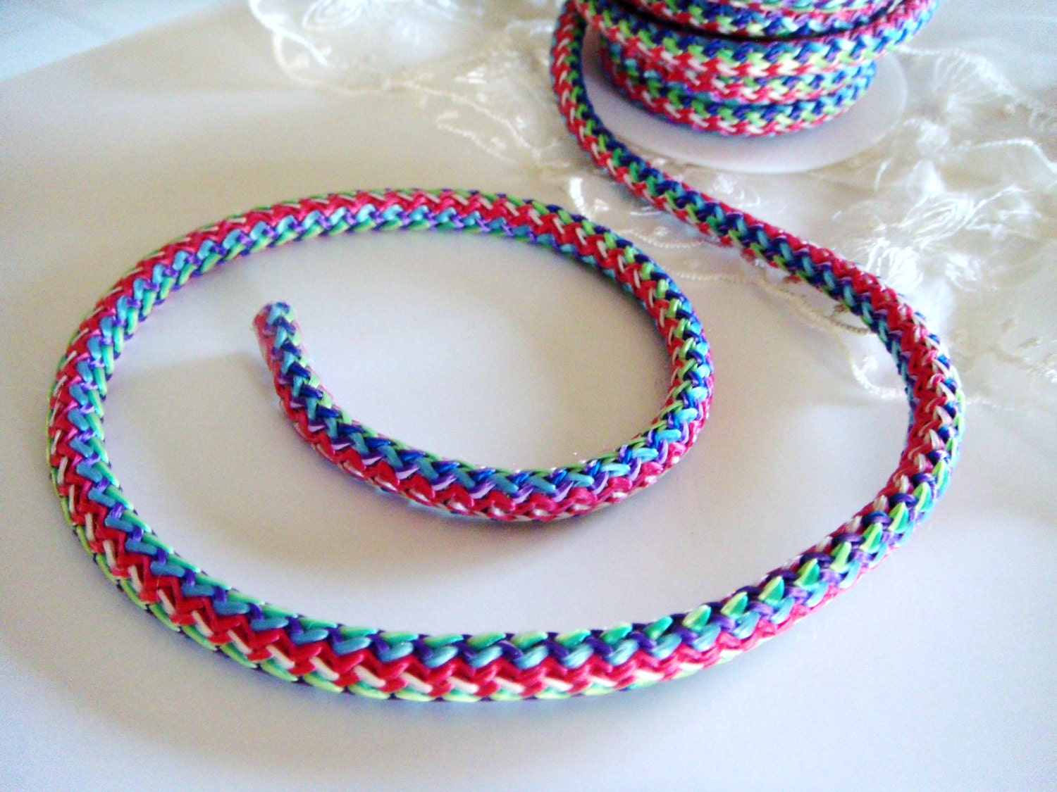Braided Trim Rope Cord, Semisoft Climbing Cord, Rope Bracelet ...