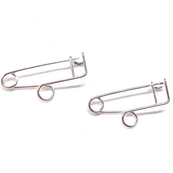 One Loop Safety Pin - Etsy