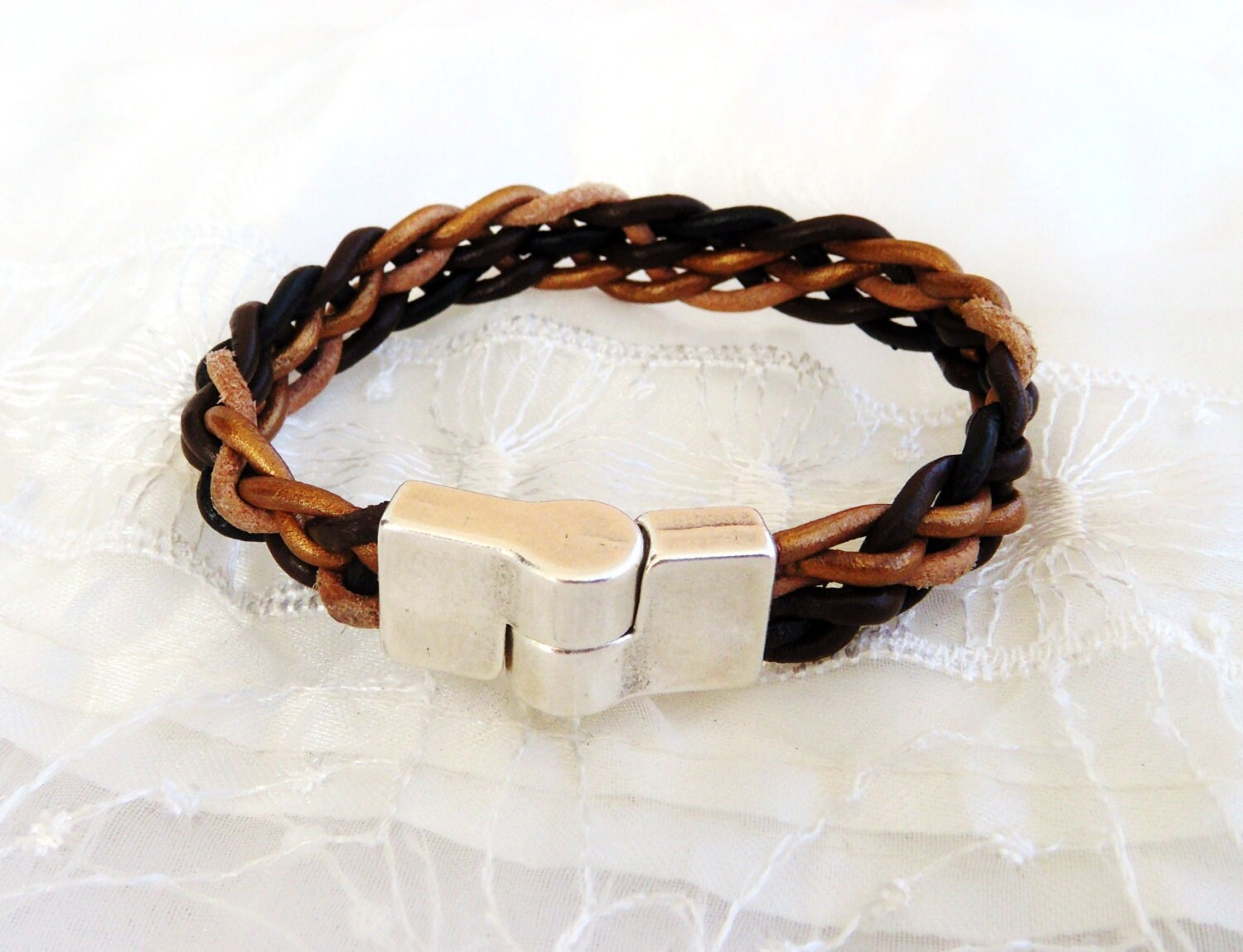 Silver Plated Magnetic Clasp Side Lock Magnetic Clasps up to - Etsy