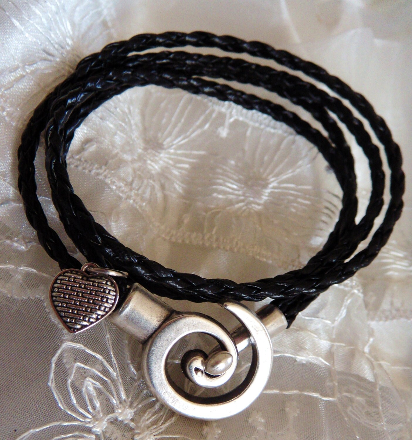 Silver Plated Spiral Clasp Swirl Clasp for 4mm Cords Zamak - Etsy