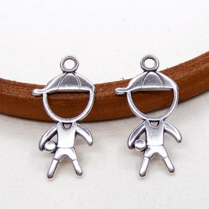 Silver Plated Boy Pendant, New Born Boy Necklece, New Mother Gift, Baby ...