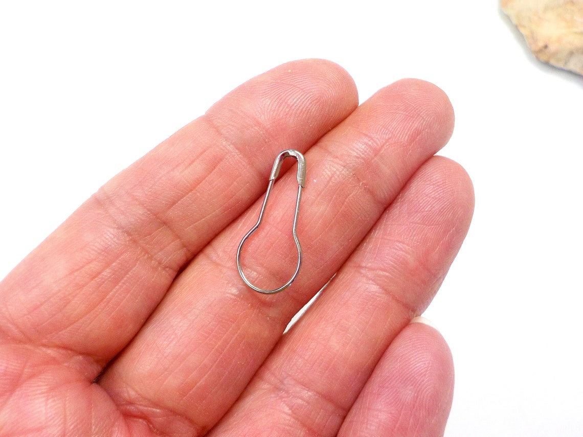 Silver Bulb Safety Pins Garment Pins Hang Tag Pin Calabash | Etsy
