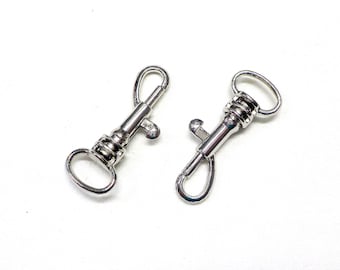 50pcs Gold Swivel Key Ring Connectors Perfect for Key Chain - Etsy
