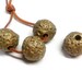 Irregular Round Ceramic Beads, Matte Ceramic Slider, Handmade Greek ...