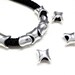 Silver Plated Irregular Tube Beads, Irregular Metal Rings Sliders ...