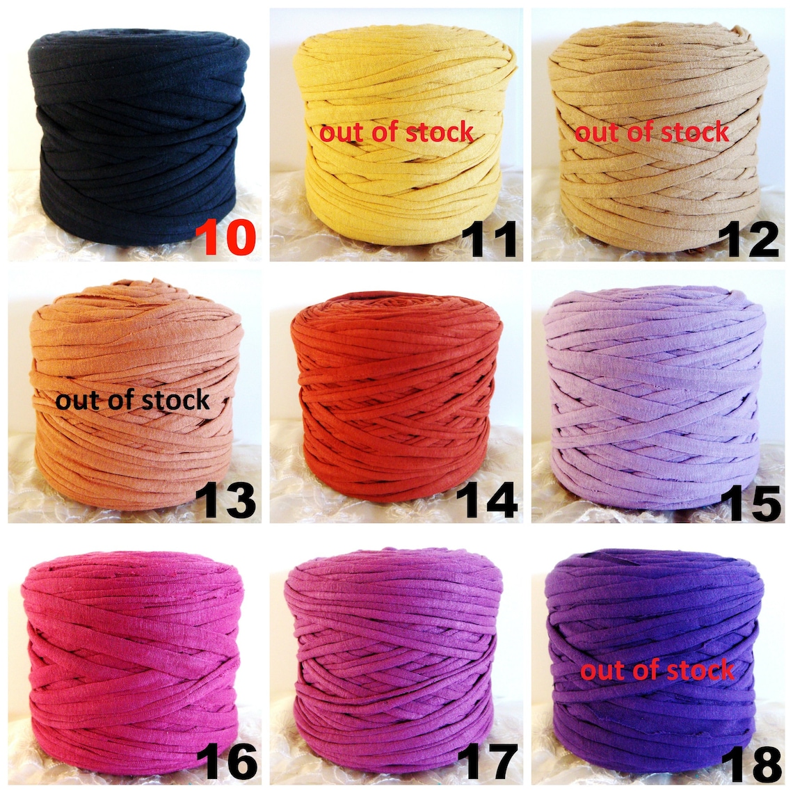 T-shirt Yarn Cotton T-shirt Tricot Fabric Jersey Mix and - Etsy