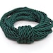 5mm Dark Green Satin Twisted Cord, Wrapped Thread Cord, Polyester ...