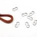 999 Silver Plated Double Loop Infinity Connector, Bead Separator, Clasp ...