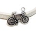 Silver Plated Bike Pendant, Bicycle Charm, Bicycle Pendant, Bike ...