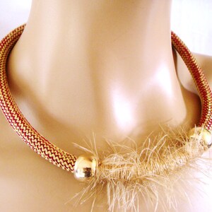 Gold Beige Thread Fiber Cord, Glitter Yarn- 4,5m / 5 Yards(1 Piece) - Etsy